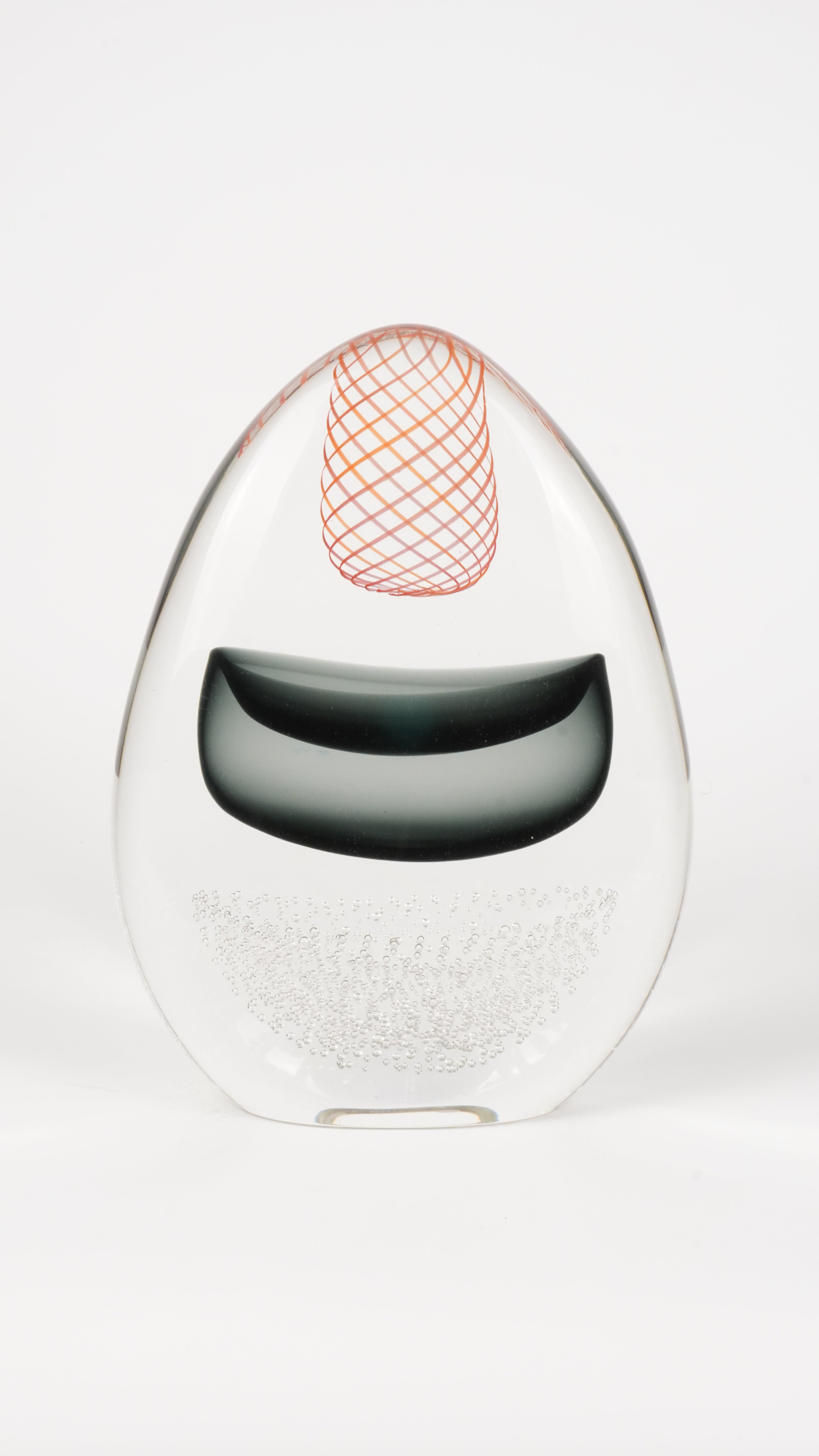 "Flux" Murano Glass Sculpture - Chroma Collection – wavemuranoglass